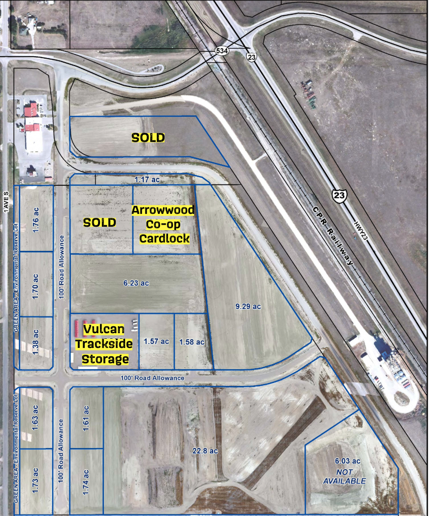 Vulcan Industrial Park – Vulcan County