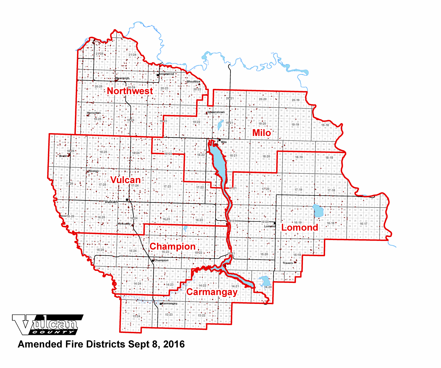 Map Room – Vulcan County
