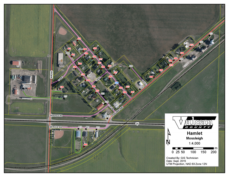 Map Room – Vulcan County