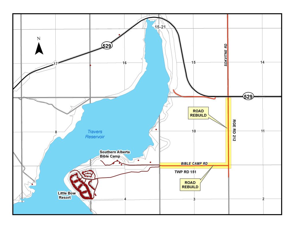 New Construction Zone – Vulcan County